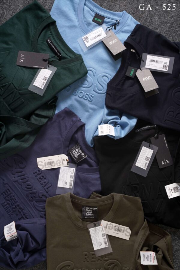 Brand New HB Premium Embossed Round Neck Men’s Summer Collection ...