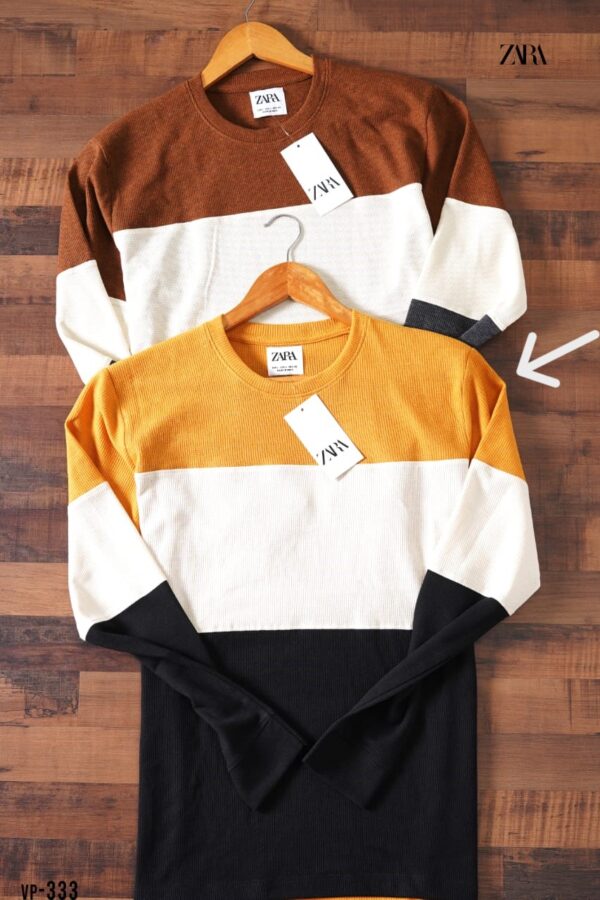 Brand New Zaro Premium Quality Cut & Sew Cotton Full Sleeve T shirt ...